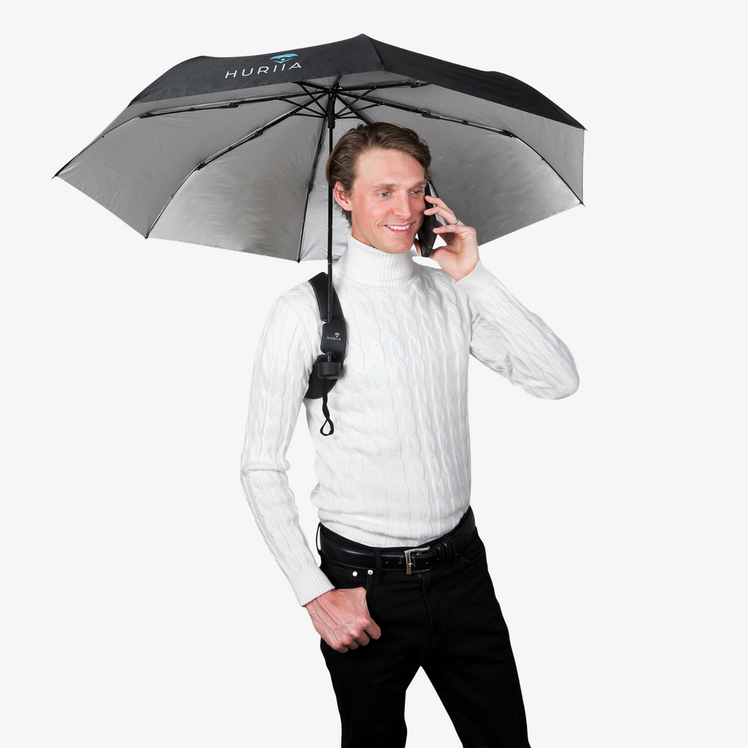 Hands-Free Wearable Umbrella Holder – Huriia